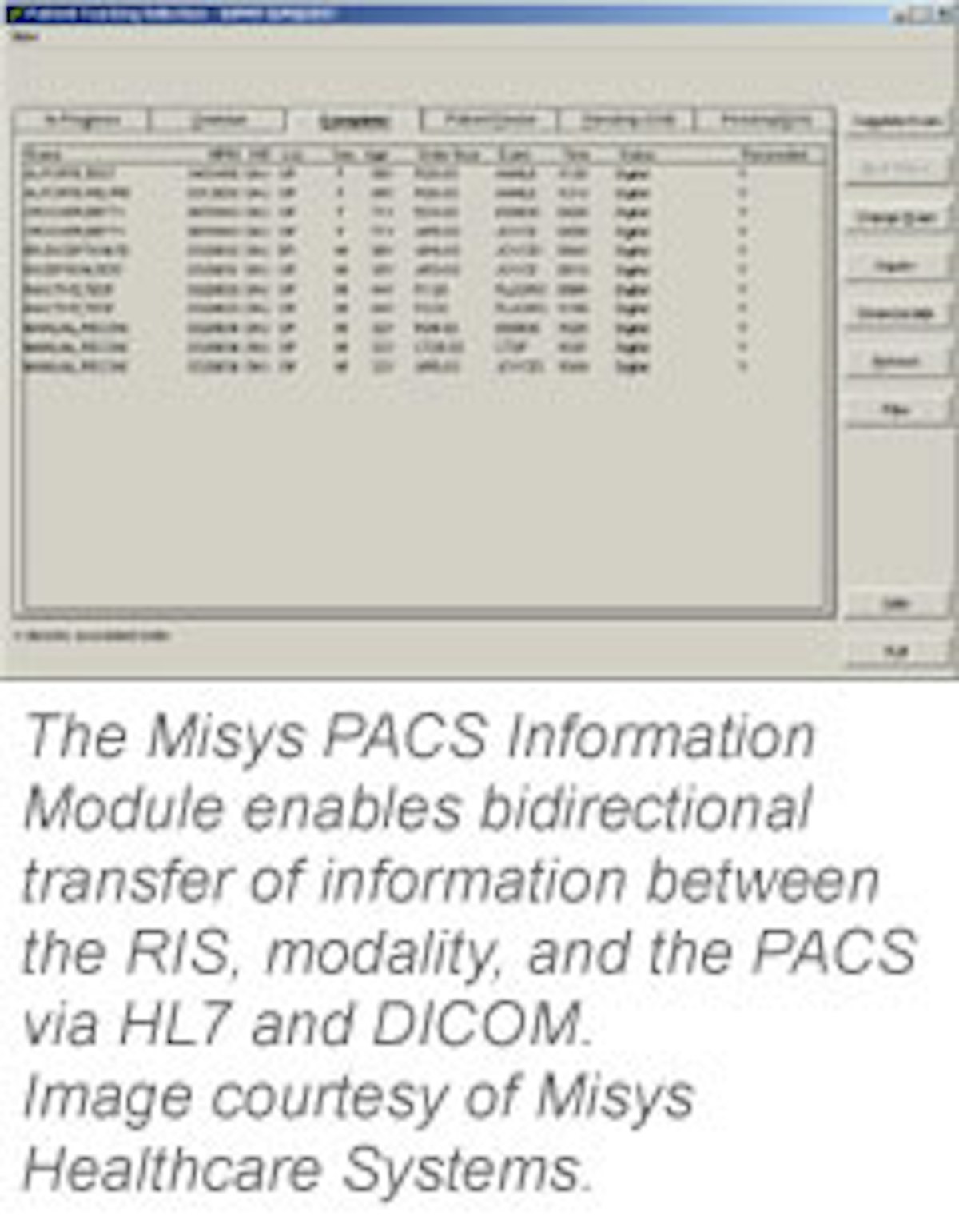 Misys Healthcare Systems | AuntMinnie