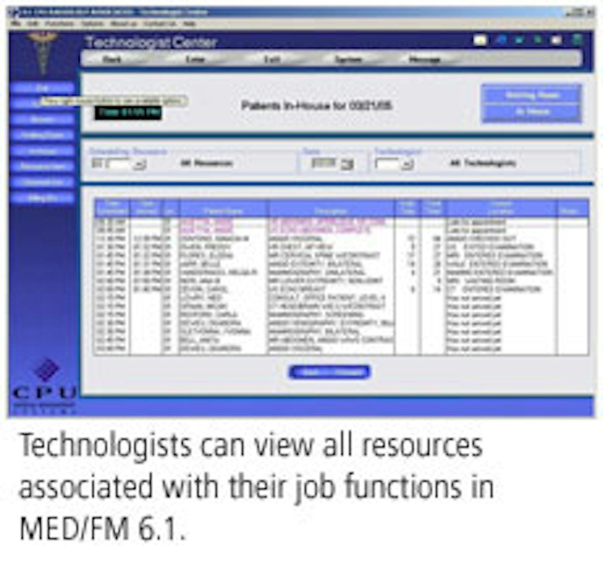 CPU Medical Management Systems | AuntMinnie