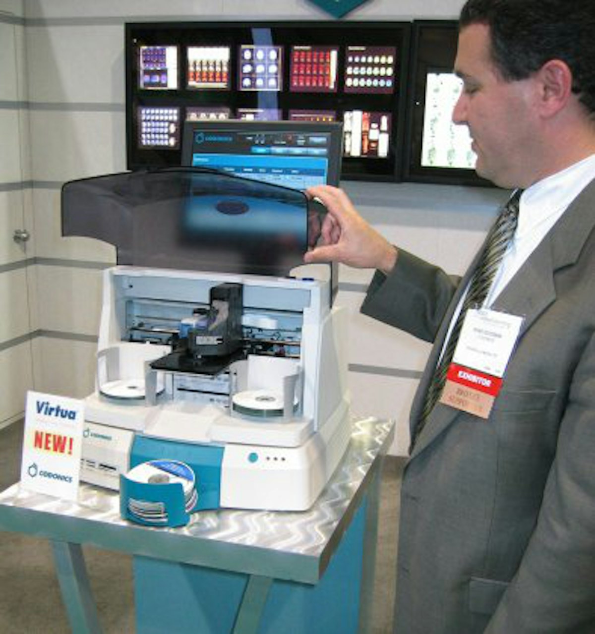 Codonics touts Virtua CD/DVD recorder | AuntMinnie