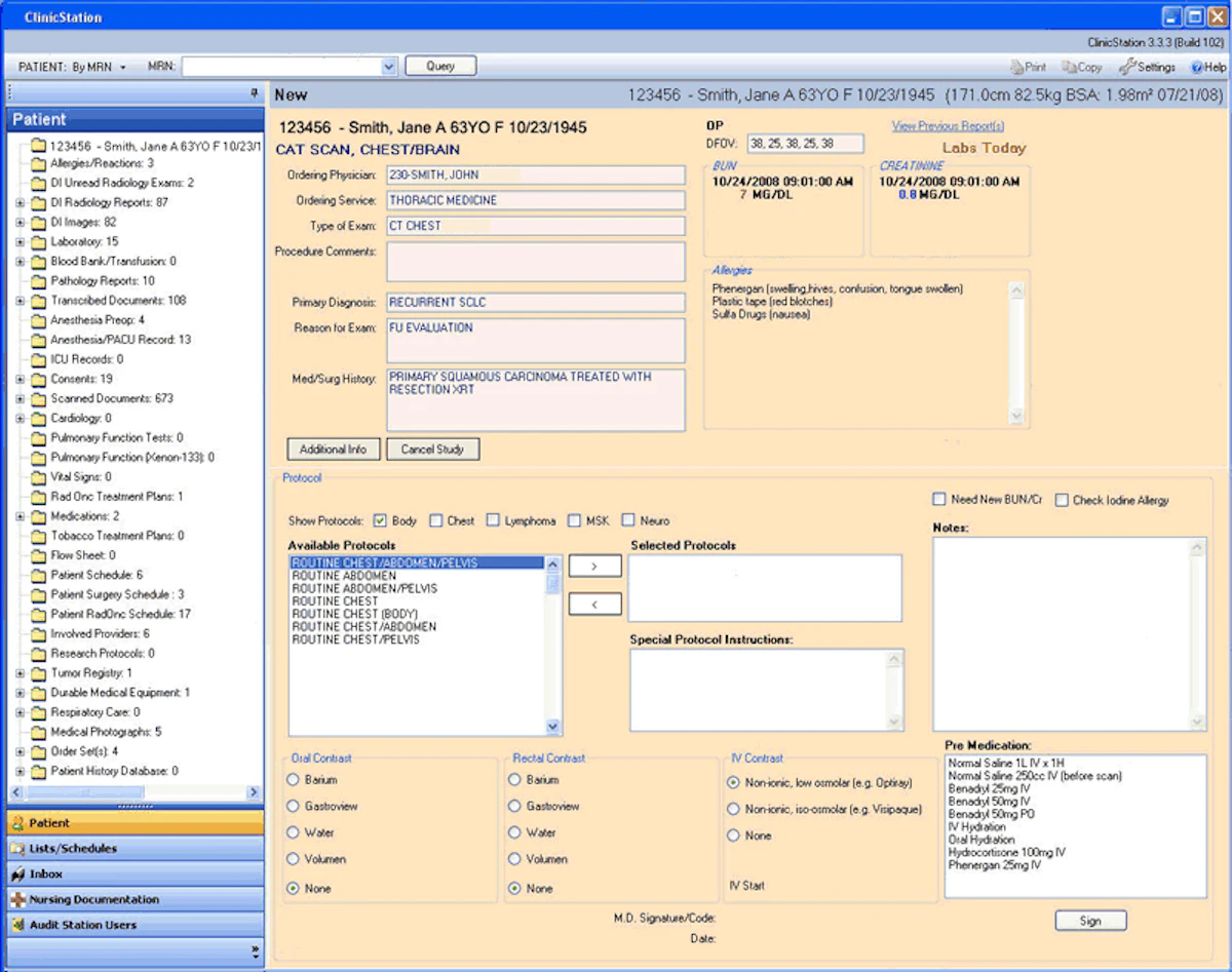 CT protocol ordering software increases efficiency | AuntMinnie