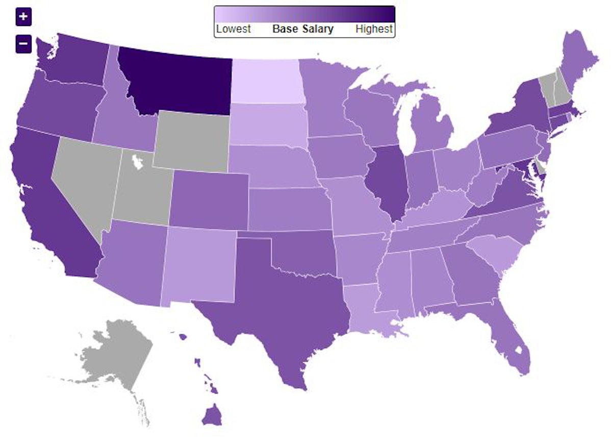 Salary Scan Info Box Display Test | AuntMinnie