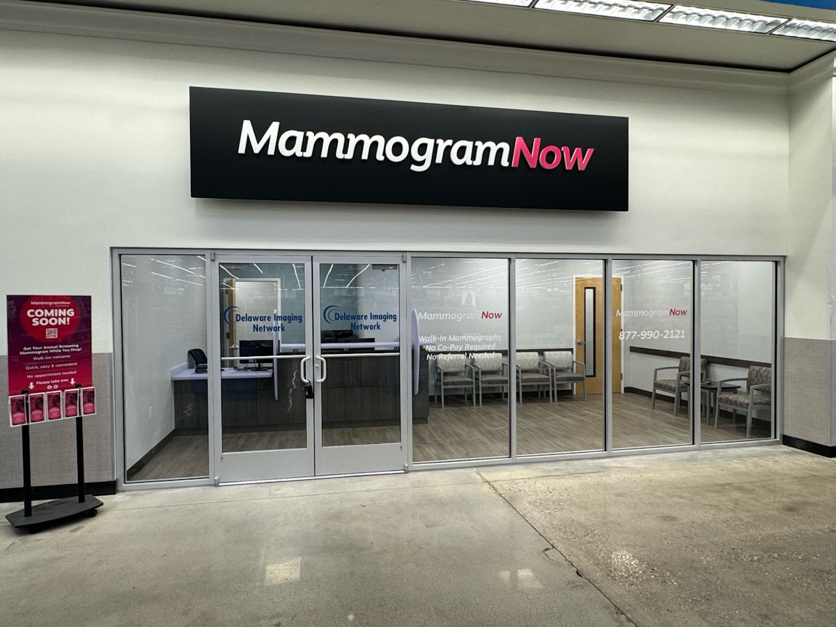 RadNet to launch retail mammography clinic at Delaware Walmart | AuntMinnie